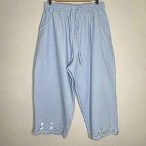 Dress Barn | Pants & Jumpsuits | Dress Barn Cotton Chambray Sequined ...